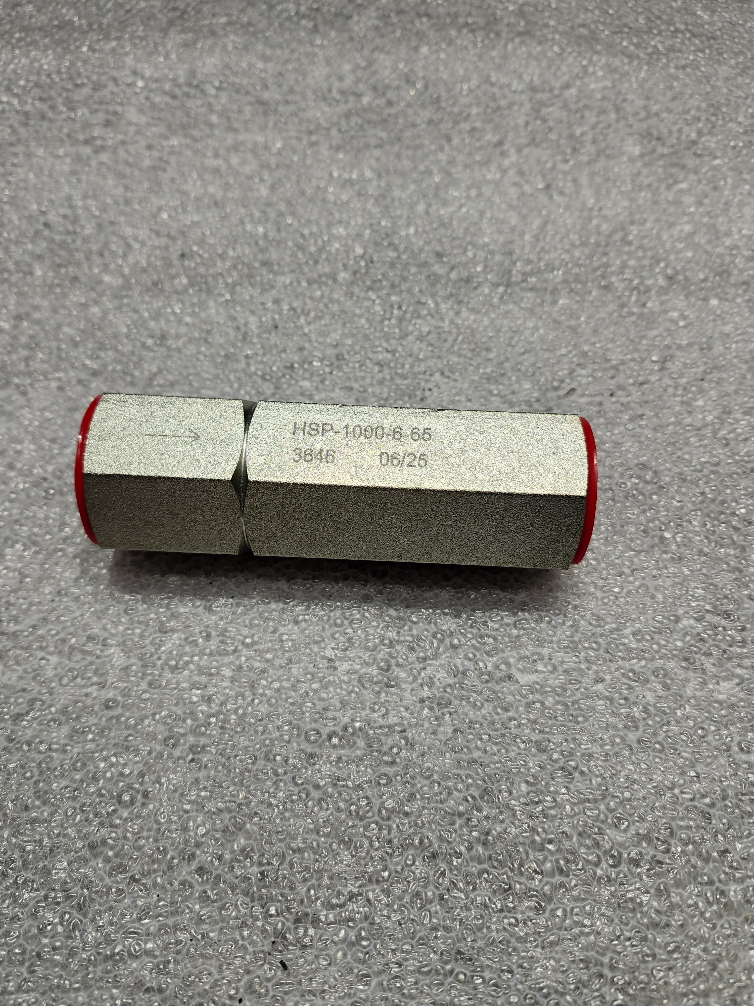 A28-00072 Check Valve - Motor Drain – Smucker Equipment- Shearex products
